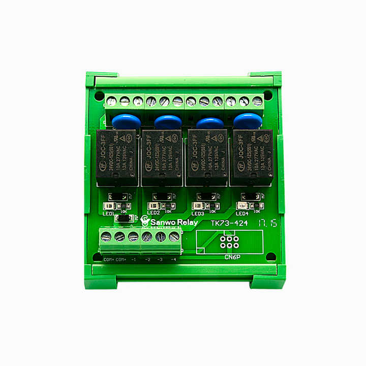 4 Channel Electromagnetic Relay Module for Automation