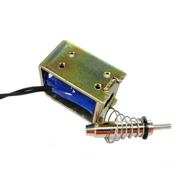 Custom Mini Frame Solenoids Push Pull 6v 12v 24v Solenoid for locking ...