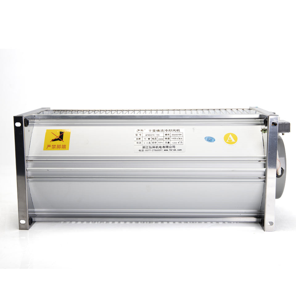 High Efficiency Crossflow Dry Transformer Cooling Fan Aluminum Alloy ...