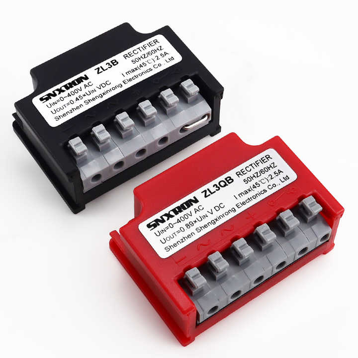 Motor Brake Rectifier ZL3B Half-Wave and ZL3QB Full-Wave Quick Wiring ...