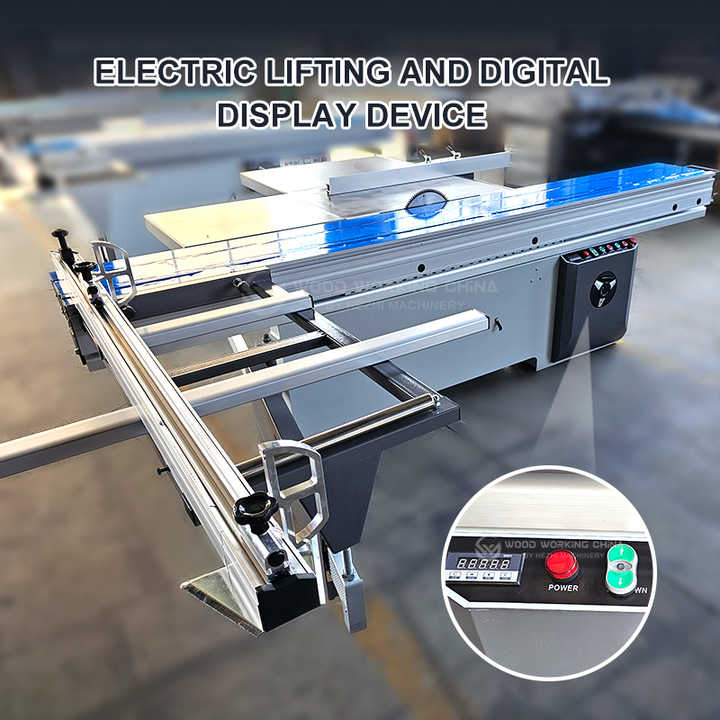 Medium and Large Furniture Plywood Cutting Machine Precision Sliding ...