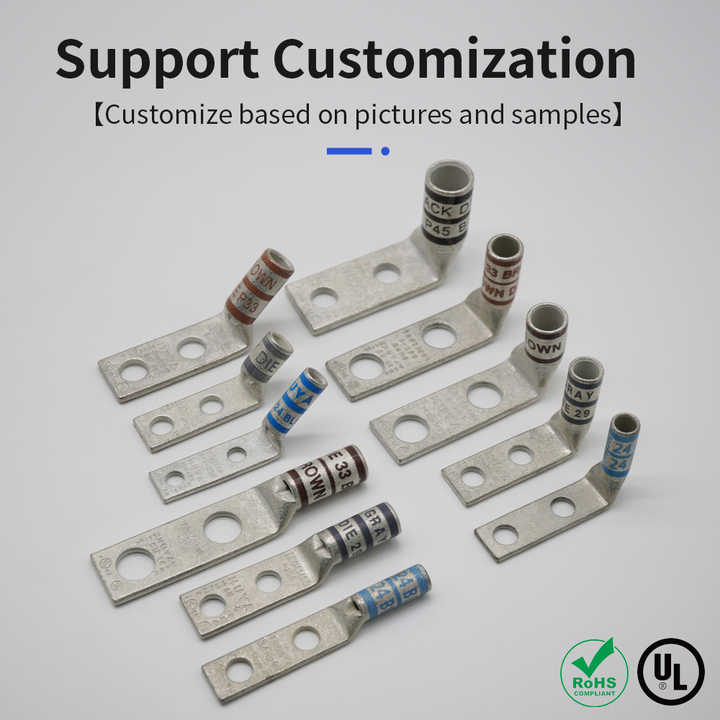 For UL Listed Large Current 3/0 4/0 Crimp Terminals Cable Copper ...