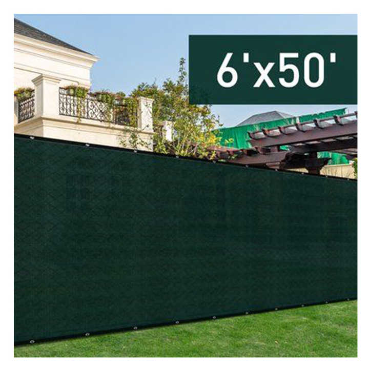Top Quality HDPE Privacy Fence Screen - 6'x50' with UV