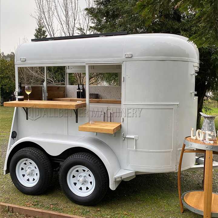 Customized Food Snack Truck - Horse Trailer Food Truck