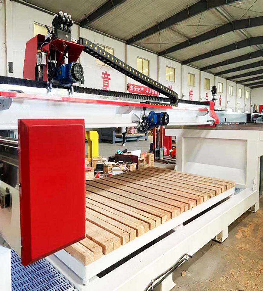 3 Axis Bridge Cutting CNC Machine for Stone for Marble with Core Motor ...