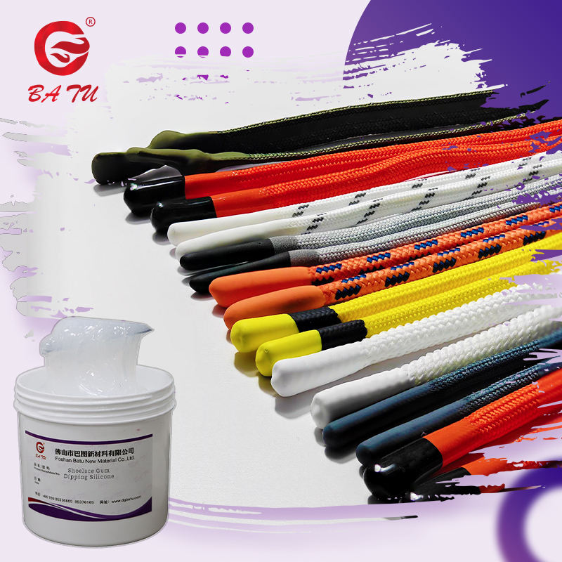 High Strength Shoelace Tip Dipping Silicone Rubber, Wear Resistance ...