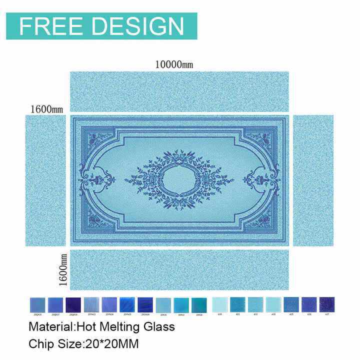 Custom Swimming Pool Mosaic Tile Art - Flower Turtle Mermaid Dolphin ...