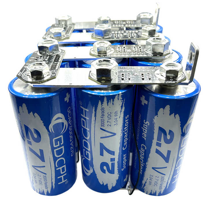 GDCPH High Current Farad Capacitor Bank 32V250F Large Capacity Power ...