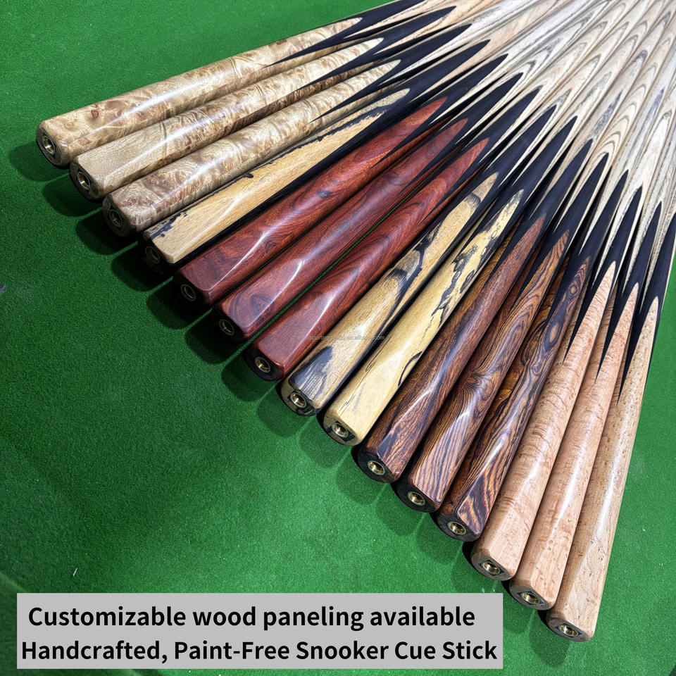 Handmade Snooker Cue Stick Ash Wood Tip Size 7.5mm-13mm Length57 Inches ...