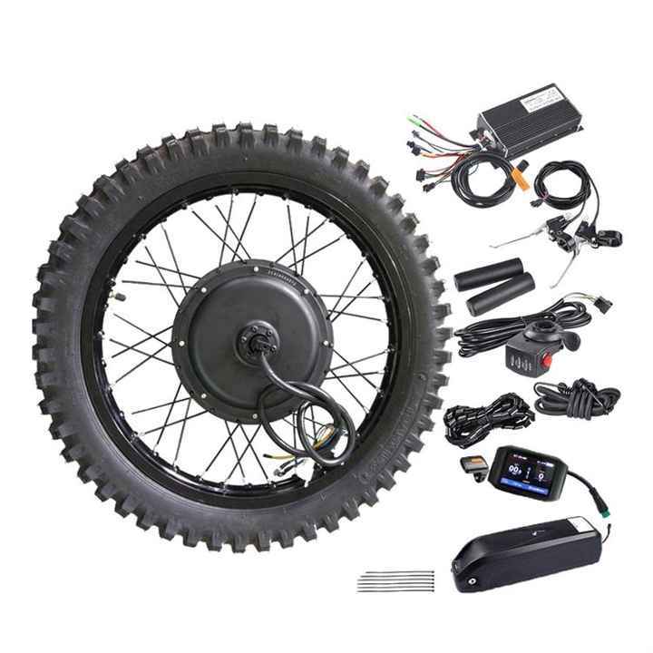Big Power Hub Drive Ebike Conversion Kit 5000w 72v Motor