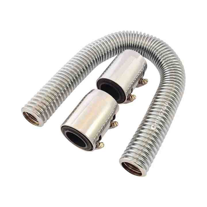 New Auto Radiator Cooling System Hose Kit 24 Inch Stainless Steel ...