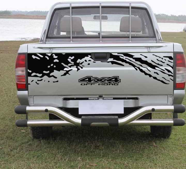 Car Body Sticker 4x4 Off-Road Pickup Truck Model Backup Car Tail ...