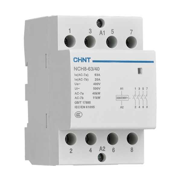Chint NCH8 Contactors - Reliable AC Solutions for 20A-63A