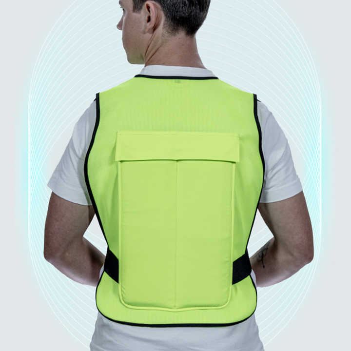 Summer Outdoor Work Safety Vest Lightweight Cooling Clothing Reflective ...