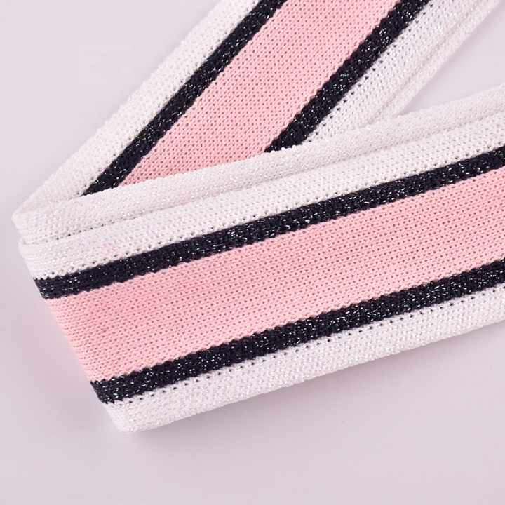 Wholesale New Design 65% Rayon 35% Nylon Rib Webbing Jacquard Web for ...