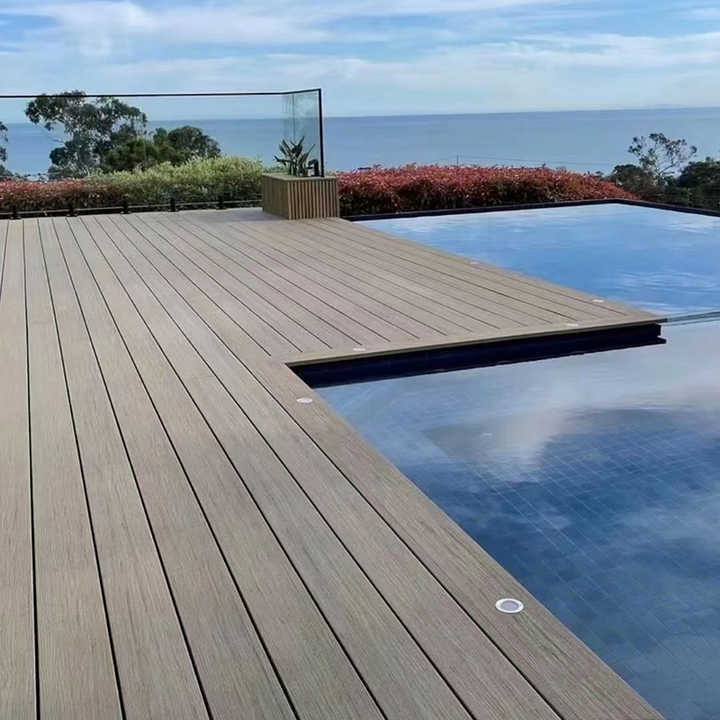 3D Embossed WPC Decking - Durable Outdoor Flooring Solutions