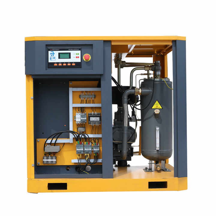Germany Silent 10HP Rotary air Compressor Machines With Air Compressor ...