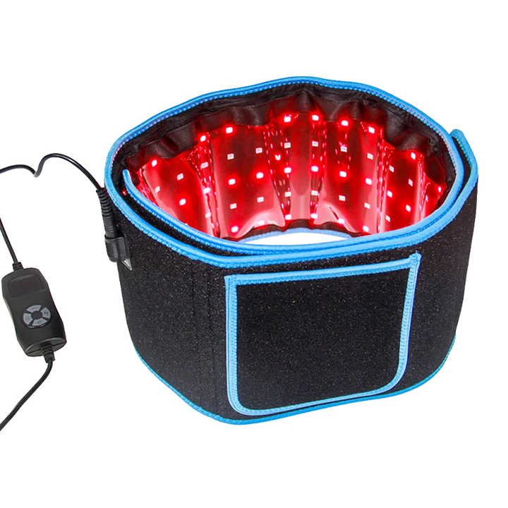 Lightweight LED Therapy Belt for Pain Relief & Weight Loss 660nm 850nm ...