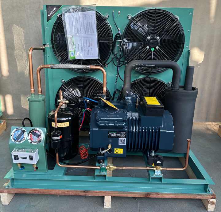 Ultra Low Temp Piston Compressor for Fish Blast Freezing