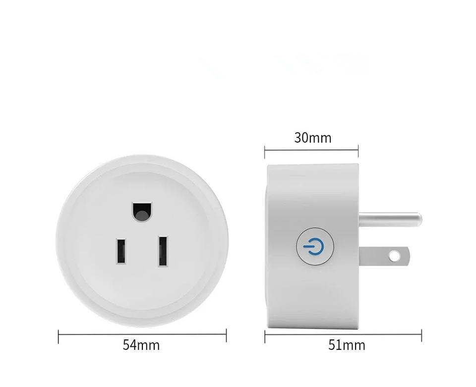 Tuya Smart Life WiFi Plug 16A 20A Socket Outlet US EU UK Standard ...