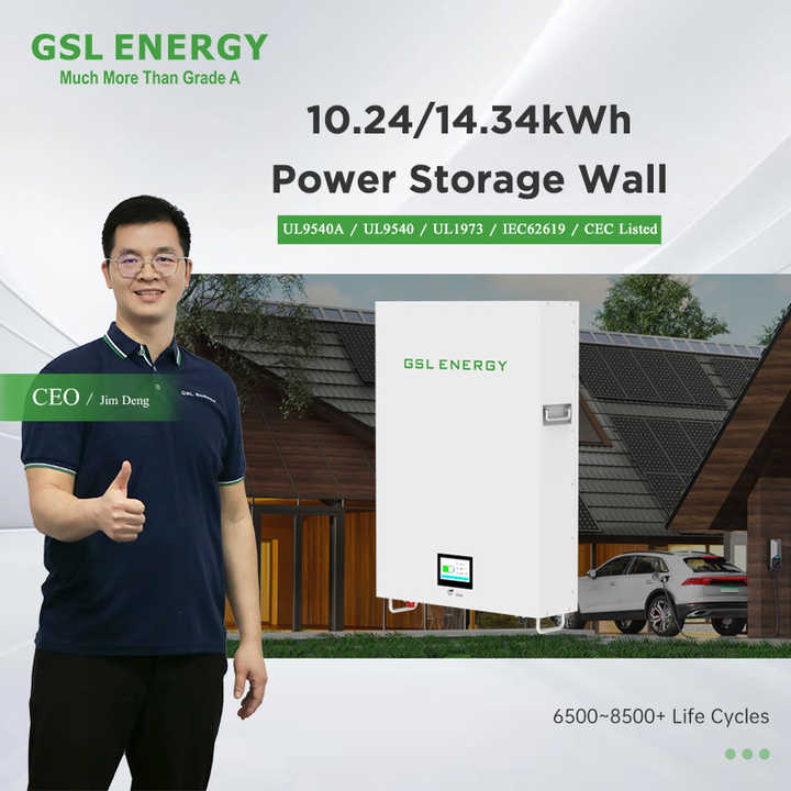 GSL ENERGY Lifepo4 48v Solar Battery - Hybrid Power Solution