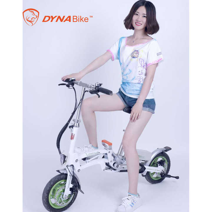 250W Folding Electric Bike with 12" Wheels & 7 Speed