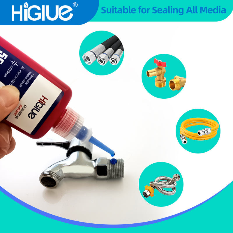 Detachable Liquid Ptfe 5543 Anaerobic Pipe Sealant Medium Viscosity ...