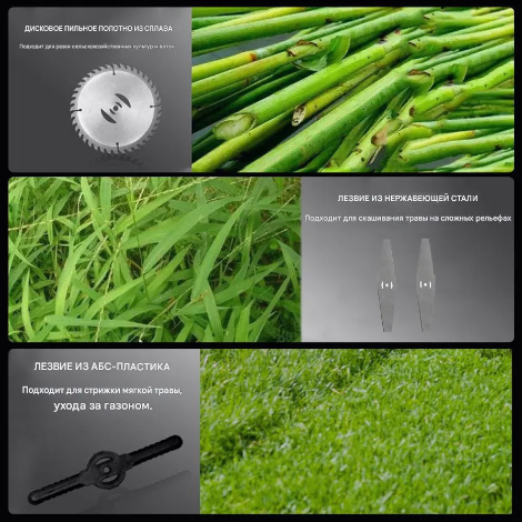 1300mAh Rechargeable 24V Electric Lawn Mower DIY Grade Cordless Garden ...