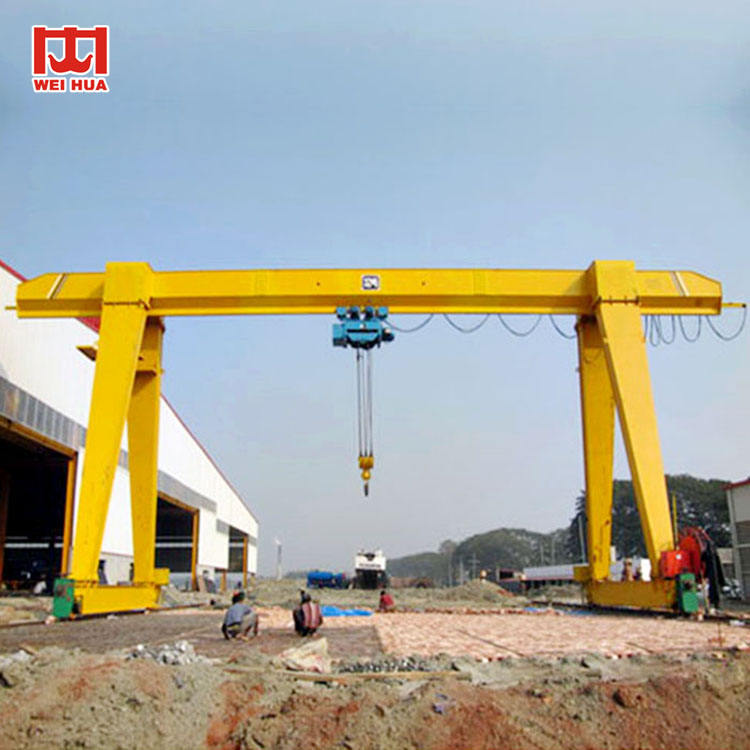 MH Type Single Beam Gantry Crane 5ton 7ton 10ton 15ton Remote Control ...
