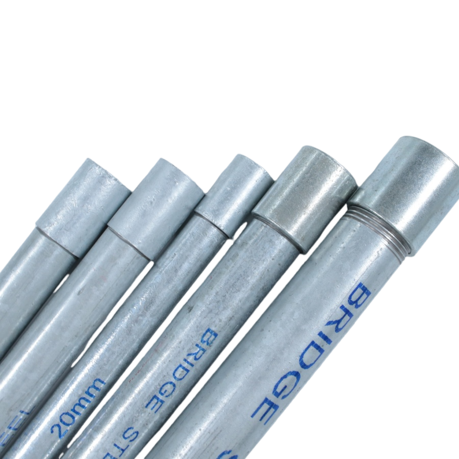 Pre-Galvanized EMT Conduit Pipe UL 797 BS 4568 Electrical Metallic ...