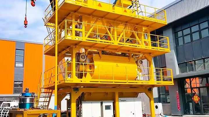 50m3/h 60m3 China Mini Mobile Ready Mix Small Portable Concrete Cement ...
