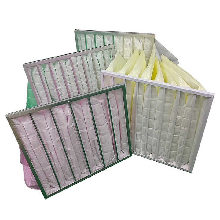 Industrial Air Conditioner Dust Filter Bag HVAC Ventilators System ...