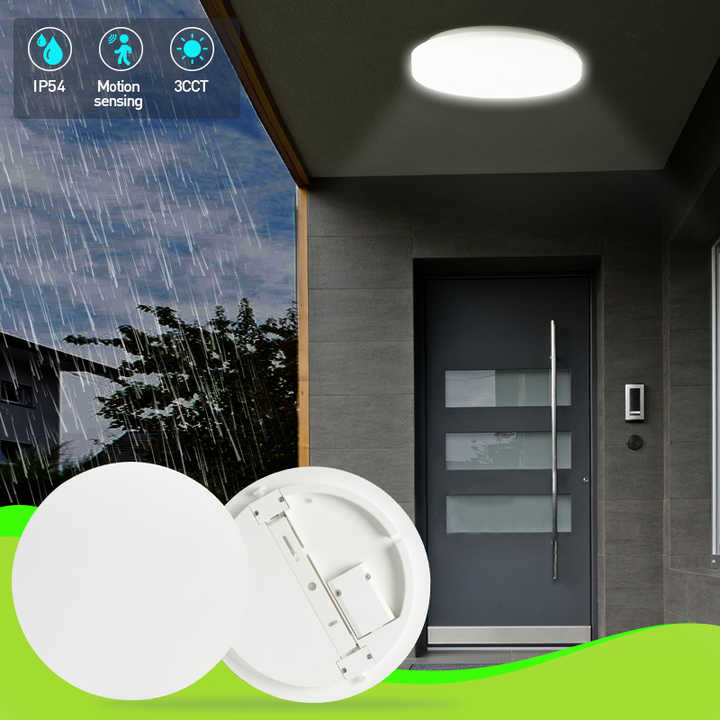 Motion Sensor Indoor Surface Mounted Panel Light 175-240V 12w 18w 3000 ...