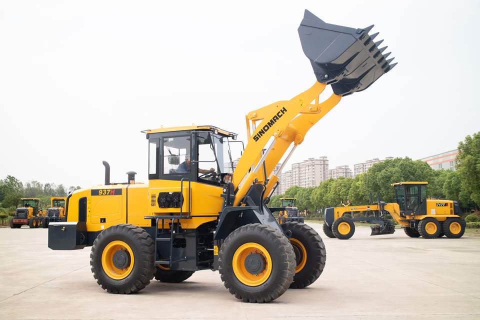 Wheel Loader With Pilot Joystick for Flexible Steering and Smooth ...
