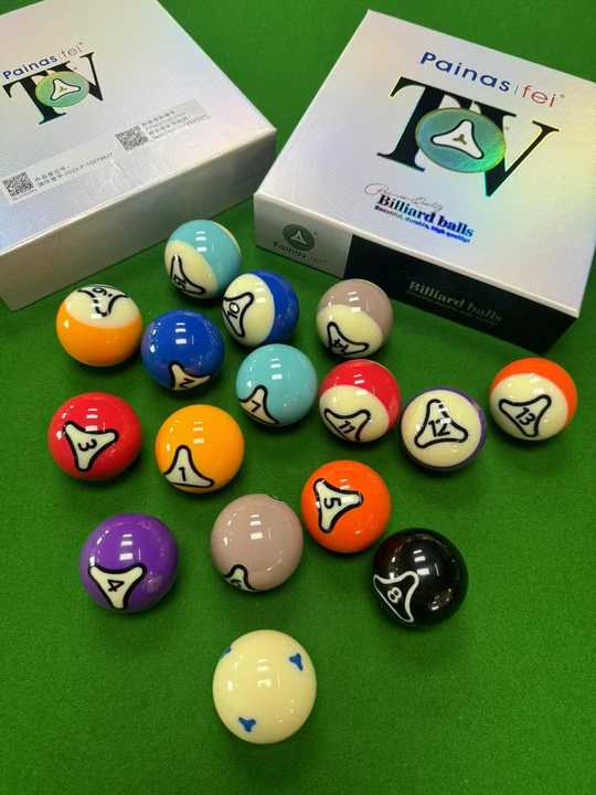 Durable and Shiny Pool Balls - Premium Resin Set of 16PCS