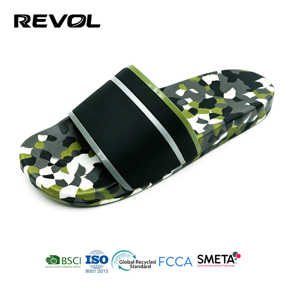 EVA Slippers PVC Upper Fashion Recyclable Cushioning Indoor/Outdoor Use ...
