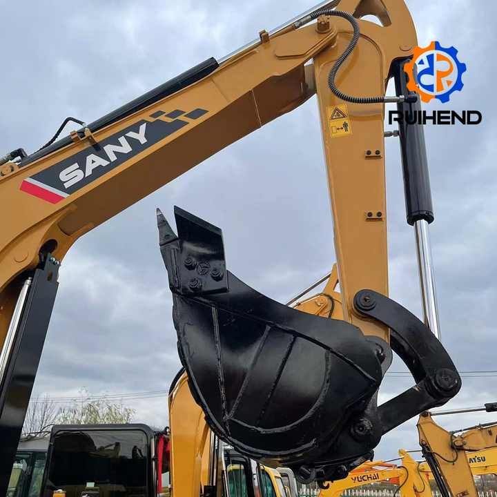 Sany SY60C Pro 6ton Mini Digger Hydraulic Shovel Excavator Good ...