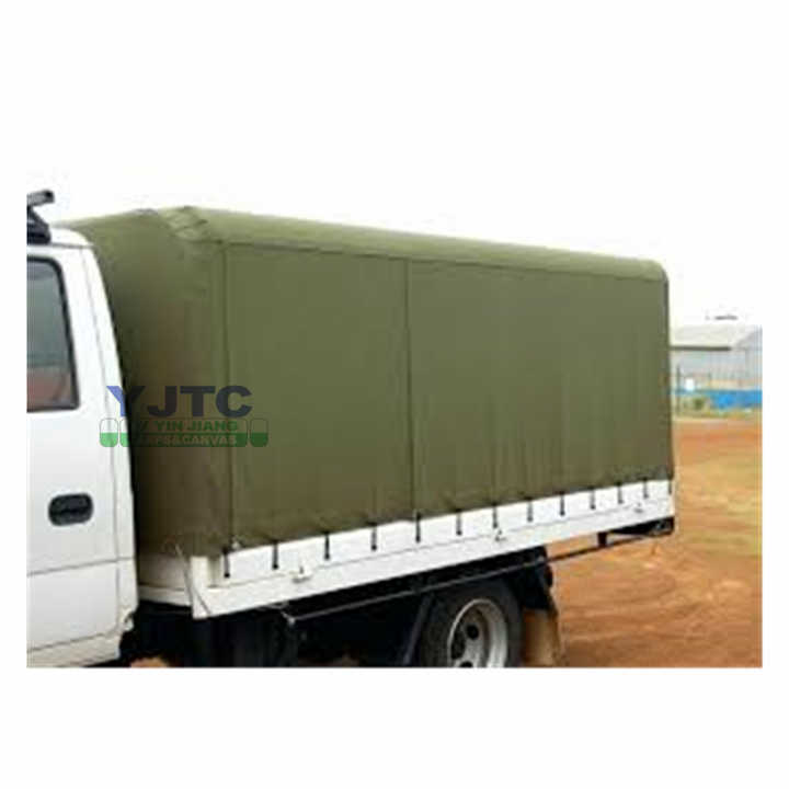 Heavy Duty Waterproof PVC Coated Canvas Tarpaulin for Truck Cover ...