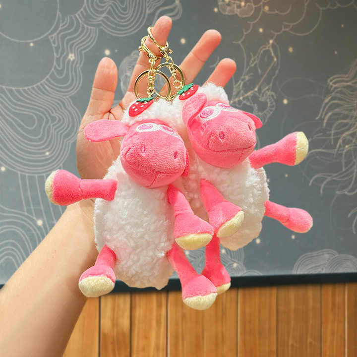 Lilangda Cute Accessories Grabbing Doll Machine Couple Pendant ...