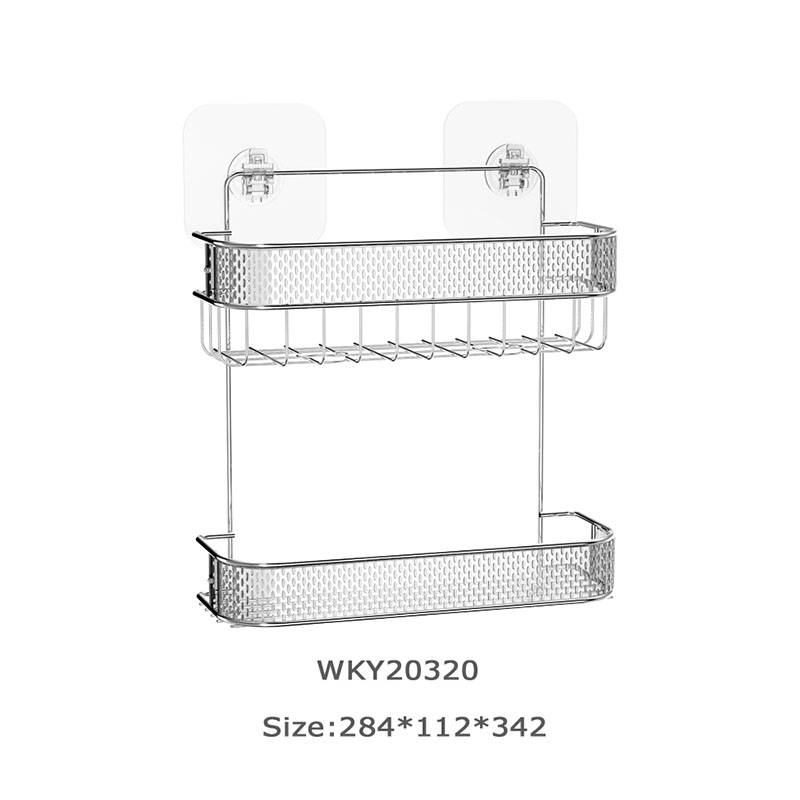 WIREKING Ruspoor Shower Caddy - Efficient Bathroom Storage
