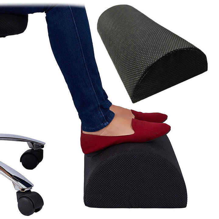 Ergonomic Footrest - Memory Foam Comfort for Home & Office