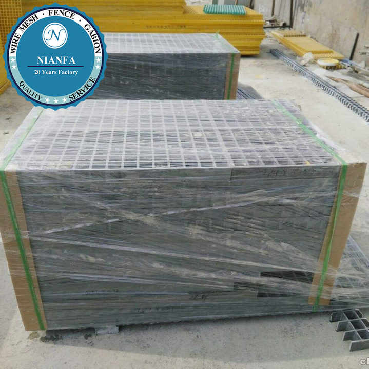 Molded Pultruded Mesh Walkway Fiberglass FRP Grating High Strength ...