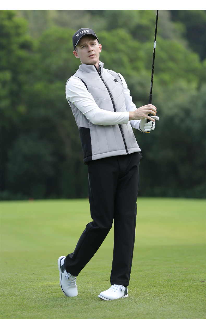 PGM YF519 outdoor golf windbreaker vest winter outerwear mens golf vest ...