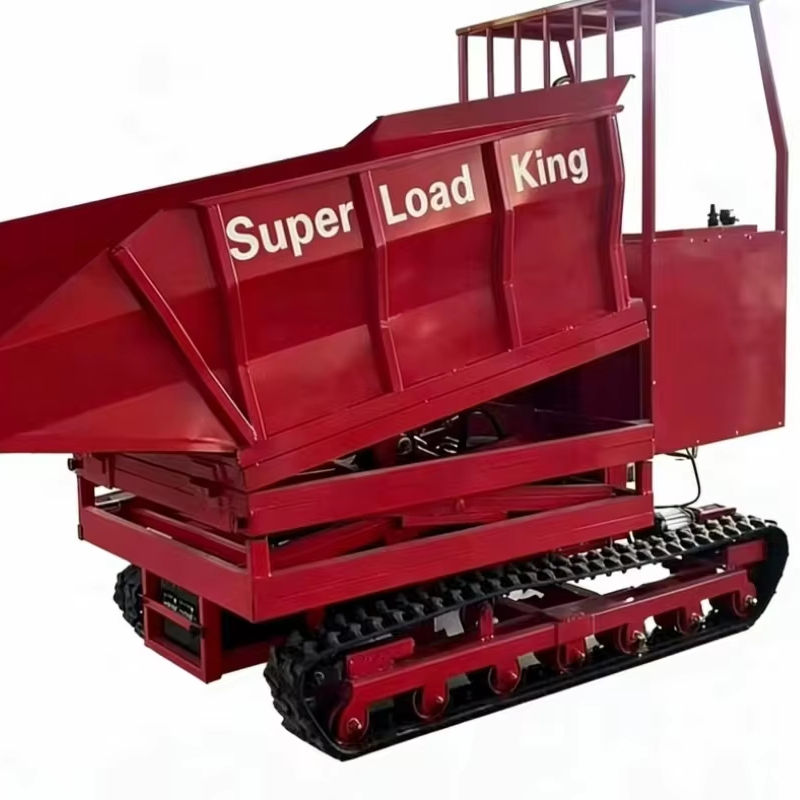 Hydraulic Self-Loading Mini Tracked Dumper All-Terrain Crawler ...