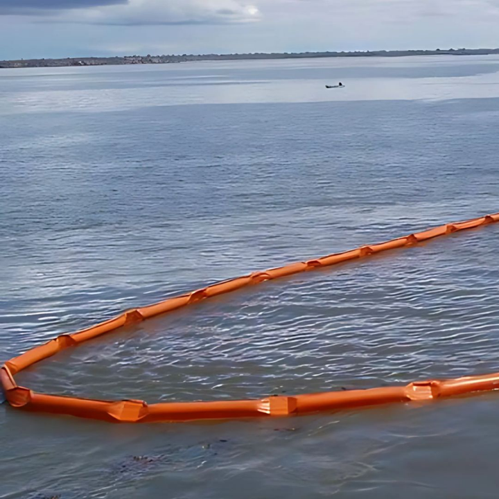 Heavy-Weight Floating Oil Barrier Boom for Effective Dredging Site ...