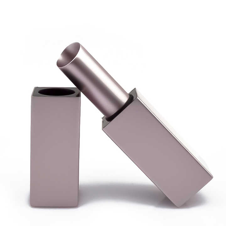 Square Vintage Metal Lipstick Tube Empty Cosmetic Packaging Bottle ...