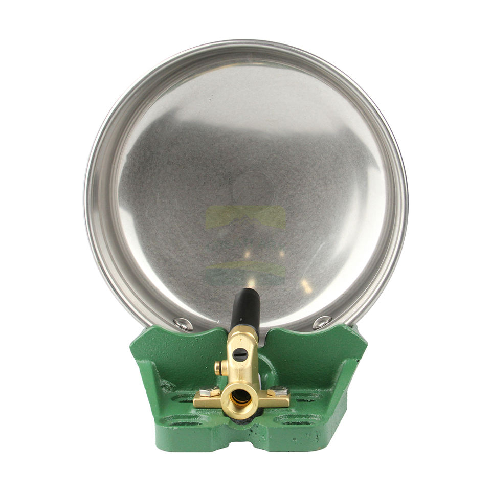 304 Stainless Steel Cast Iron Cattle Water Bowl 5L Capacity 28cm Wide ...