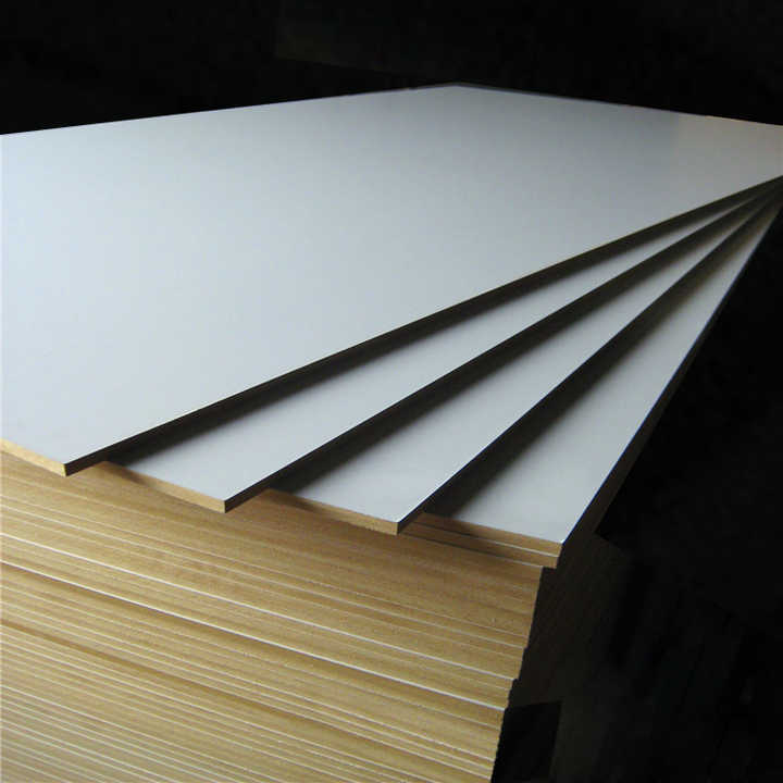 3mm 12mm 18mm Raw Plain MDF - High Glossy HPL Faced Board