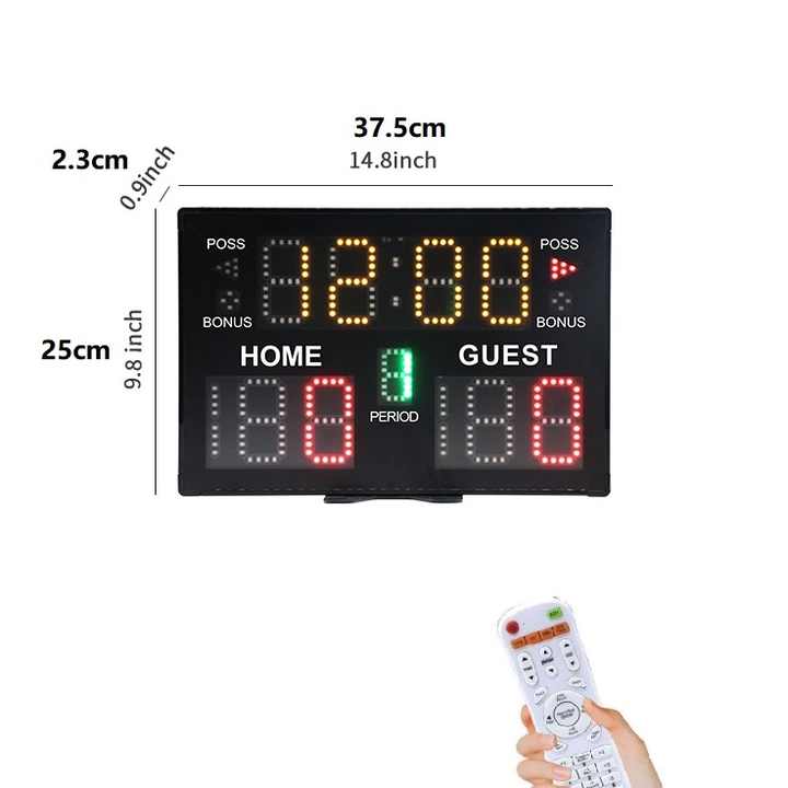 LED Indoor Digital Scoreboard - 11 Digits for Multi-sports