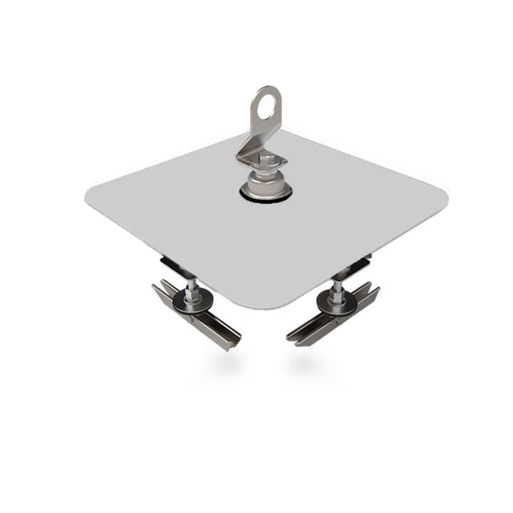 360° Rotating TPO/PVC Safety Roof Anchor Heavy-Duty Fall Protection ...